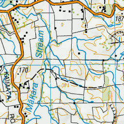 Makara Stream, Taranaki - NZ Topo Map