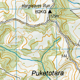 Puketotara Peninsula, Northland - NZ Topo Map