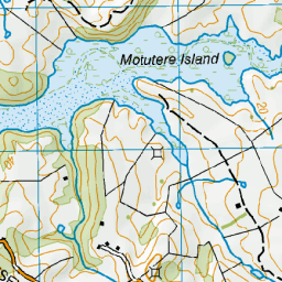 Motutere Island, Northland - NZ Topo Map