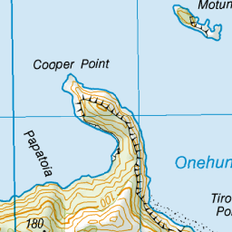 Motungarara Island, Marlborough - NZ Topo Map