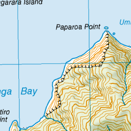 Paparoa Point, Marlborough - NZ Topo Map