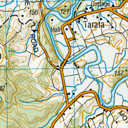 Tarata, Taranaki - NZ Topo Map