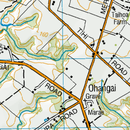 Ohangai, Taranaki - NZ Topo Map