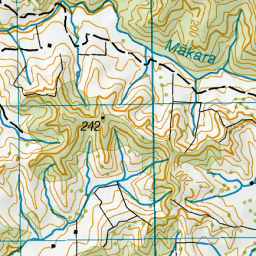 Makara Stream, Taranaki - NZ Topo Map