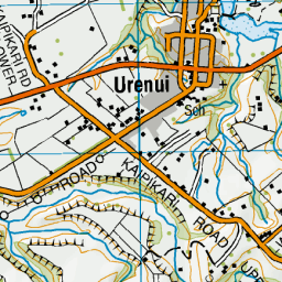 Urenui, Taranaki - NZ Topo Map