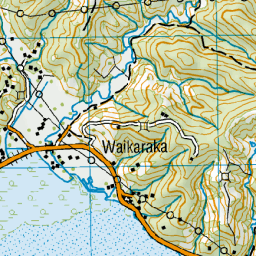 Waikaraka, Northland - NZ Topo Map
