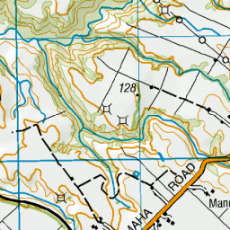 Manutahi Marae, Taranaki - NZ Topo Map