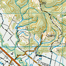 Ruakaka River, Northland - NZ Topo Map