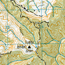 Tuahu, Taranaki - NZ Topo Map