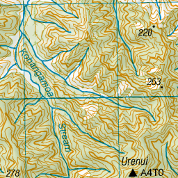 Urenui, Taranaki - NZ Topo Map