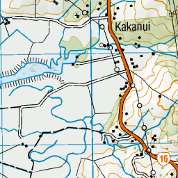 Kakanui, Auckland - NZ Topo Map