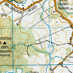 Pukekaroro, Northland - NZ Topo Map