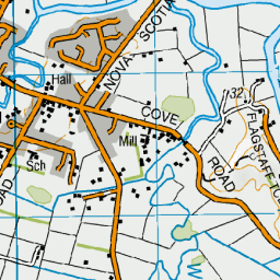 Waipu, Northland - NZ Topo Map