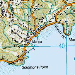 Parua Bay, Northland - NZ Topo Map