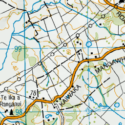 Te Ika a Ranganui, Northland - NZ Topo Map