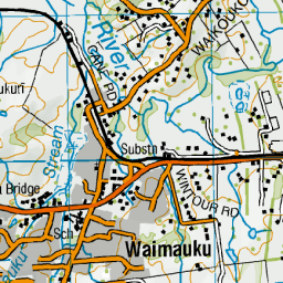 Waimauku, Auckland - NZ Topo Map