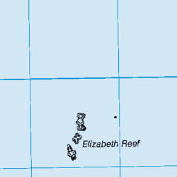 Elizabeth Reef, Northland - NZ Topo Map