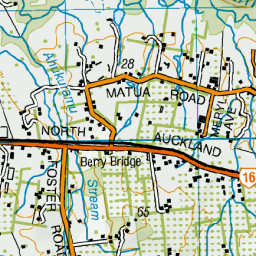 Kumeu River, Auckland - NZ Topo Map
