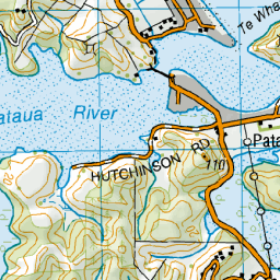 Pataua, Northland - NZ Topo Map