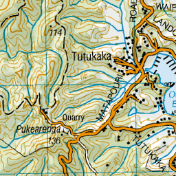 Tutukaka, Northland - NZ Topo Map