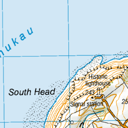 Manukau Entrance, Auckland - NZ Topo Map