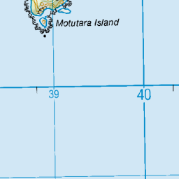Motutara Island, Northland - NZ Topo Map