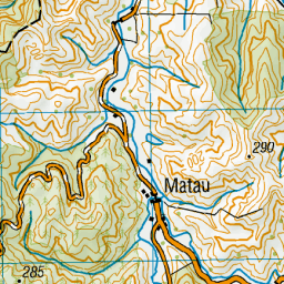 Matau, Taranaki - NZ Topo Map
