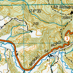 Mount Messenger, Taranaki - NZ Topo Map