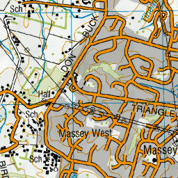 Massey, Auckland - NZ Topo Map