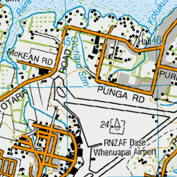 Whenuapai, Auckland - NZ Topo Map