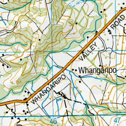 Whangaripo, Auckland - NZ Topo Map