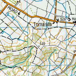 Tomarata, Auckland - NZ Topo Map