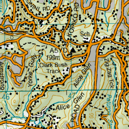 Titirangi, Auckland - NZ Topo Map