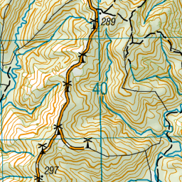 Karori Stream, Wellington - NZ Topo Map