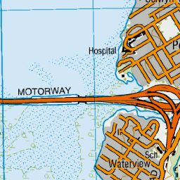 Waterview, Auckland - NZ Topo Map
