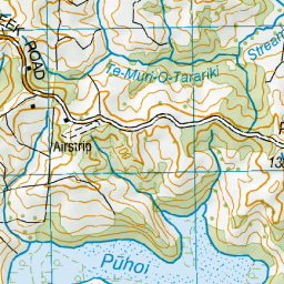 Puhoi River, Auckland - NZ Topo Map