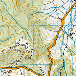 Pakiri River, Auckland - NZ Topo Map