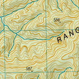 MATEMATEAONGA RANGE, Taranaki - NZ Topo Map