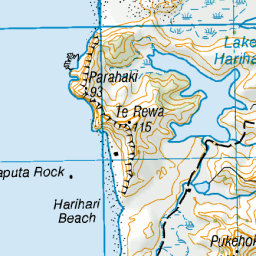 Parahaki, Waikato - NZ Topo Map
