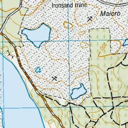 WAIUKU FOREST, Waikato - NZ Topo Map