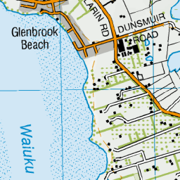 Waiuku River, Auckland - NZ Topo Map