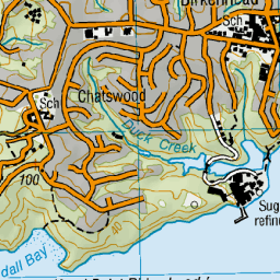 Chatswood, Auckland - NZ Topo Map