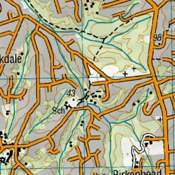 Birkdale, Auckland - NZ Topo Map