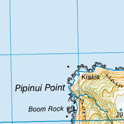 Pipinui Point, Wellington - NZ Topo Map