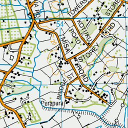 Awaroa River, Waikato - NZ Topo Map