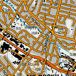Mount Roskill, Auckland - NZ Topo Map