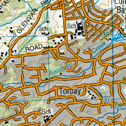 Torbay, Auckland - NZ Topo Map