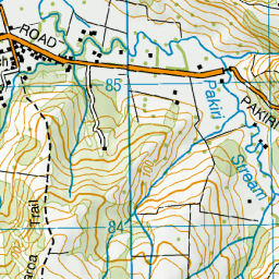 Pakiri, Auckland - NZ Topo Map