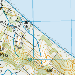 Pakiri Stream, Auckland - NZ Topo Map