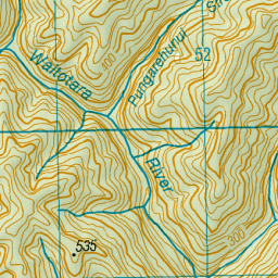 Waitotara River, Taranaki - NZ Topo Map